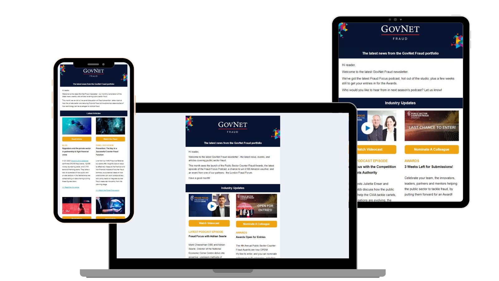 Fraud Newsletter Subscription Form